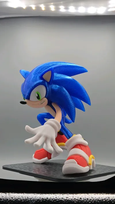 Sonic - Fan Art - Print in Pieces - Full color by Printed Obsession ...