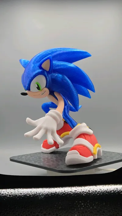 Sonic - Fan Art - Print in Pieces - Full color by Printed Obsession ...