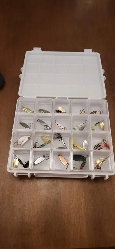 Fishfinity Tackle Box - Free 3D Print Model - MakerWorld