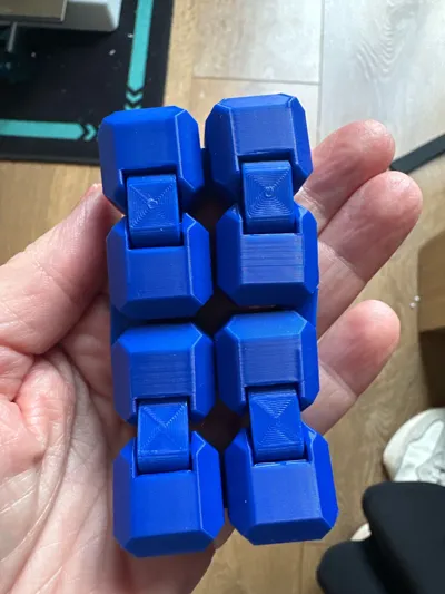 Infinity cube fidget toy - Free 3D Print Model - MakerWorld