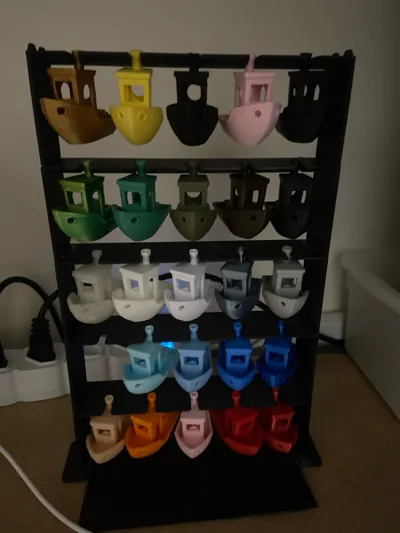 Modular Benchy Display V2 - Now Interlocking! - Free 3D Print Model ...