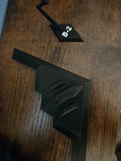 Movable B-2 Spirit Stealth Bomber "Ghost" - Free 3D Print Model ...