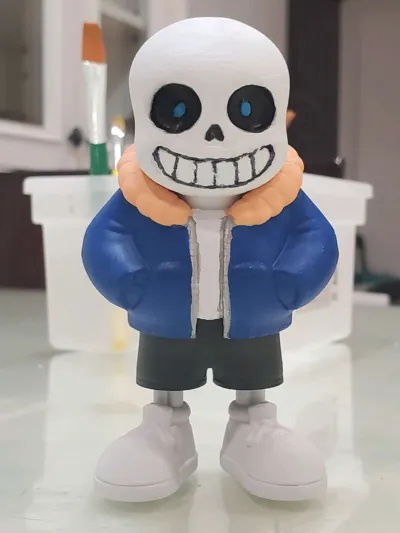 Sans Undertale by Pint3dIdeas MakerWorld: Download Free 3D Models