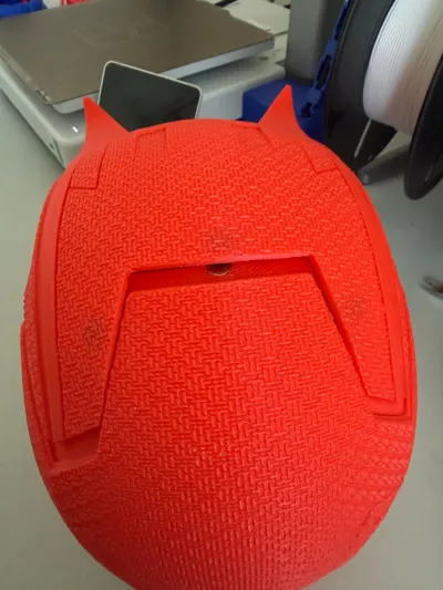 DareDevil Born Again Textured Cowl - Free 3D Print Model - MakerWorld