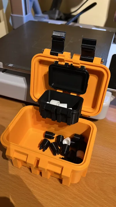Tiny Rugged Box/Case (NO SCREWS) Remixed by Markus710 MakerWorld ...