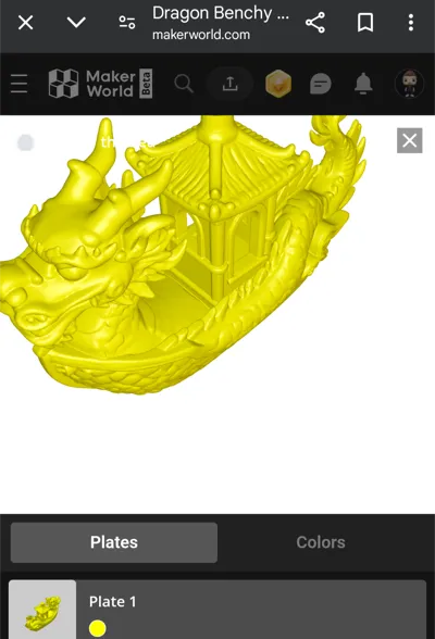 Dragon Benchy by Layers Lord MakerWorld: Download Free 3D Models