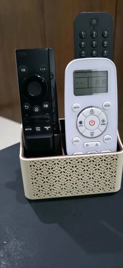 Modular Remote Caddy by KL Worx MakerWorld: Download Free 3D Models