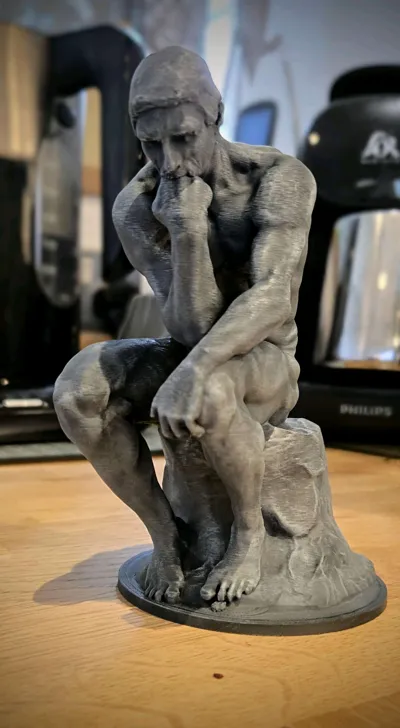 The Thinker at Museum Rodin from Scan the World Remixed by Classic 2.5 ...
