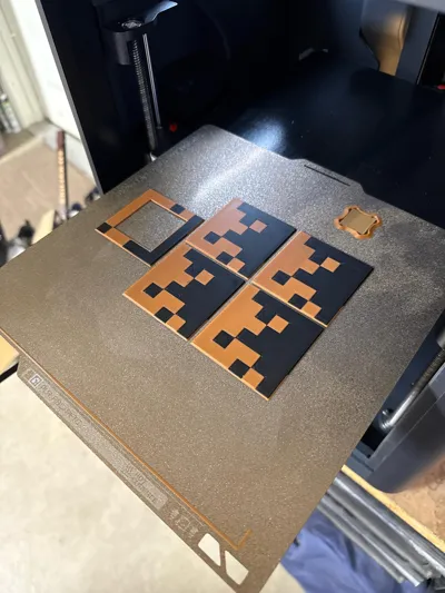 Minecraft Flowers with Pot by create3d.co MakerWorld: Download Free 3D Models