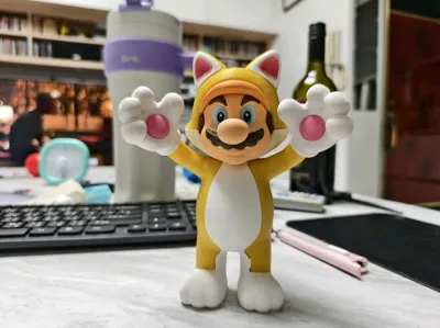 Cat Mario ( Super Mario 3D World ) by Playco3DMakerWorld: Download Free ...