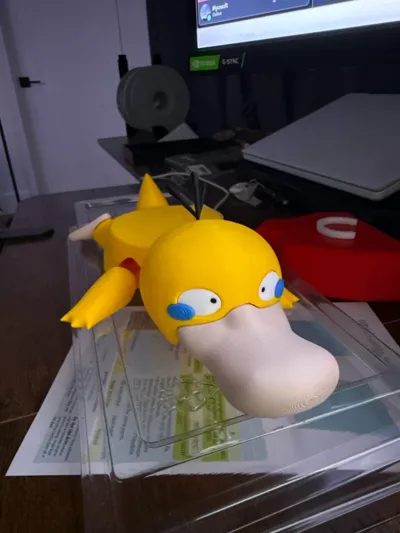 Pokemon Psyduck Coaster by 雨修YUX MakerWorld: Download Free 3D Models