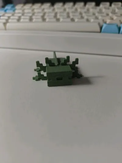 minecraft axolotl by BODY MECHANIC MakerWorld: Download Free 3D Models