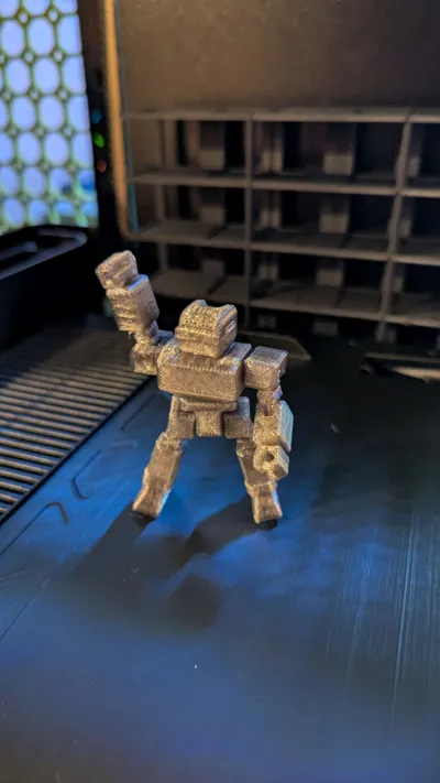 Robot M (22 Movable Joints, Print-In-Place) - Free 3D Print Model ...