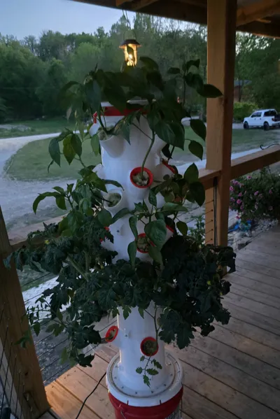 Vertical Garden - Large Hydroponic Vegetable Tower by Structales ...