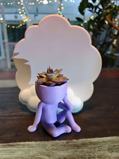THINKER PLANTER - Free 3D Print Model - MakerWorld