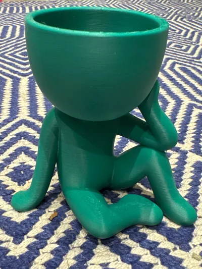 THINKER PLANTER - Free 3D Print Model - MakerWorld
