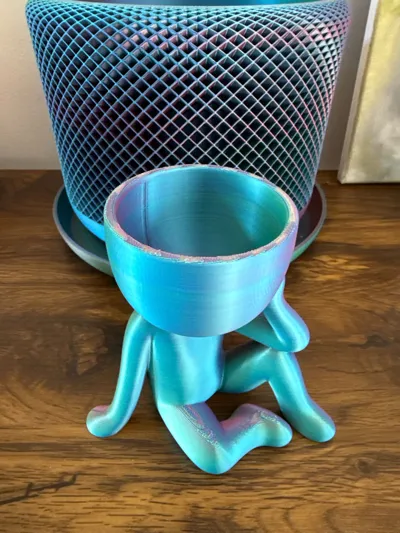 THINKER PLANTER by StevieWander MakerWorld: Download Free 3D Models