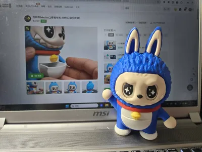 Labubu's Dora-Labubu - Parts! Pocket-sized and storable! by 关灯DIY ...