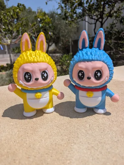 Labubu's Dora-Labubu - Parts! Pocket-sized and storable! by 关灯DIY ...