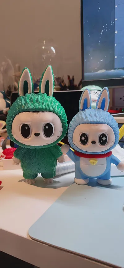 Labubu's Dora-Labubu - Parts! Pocket-sized and storable! by 关灯DIY ...