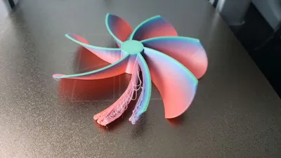 Manual Fan V2.0 - Free 3D Print Model - MakerWorld