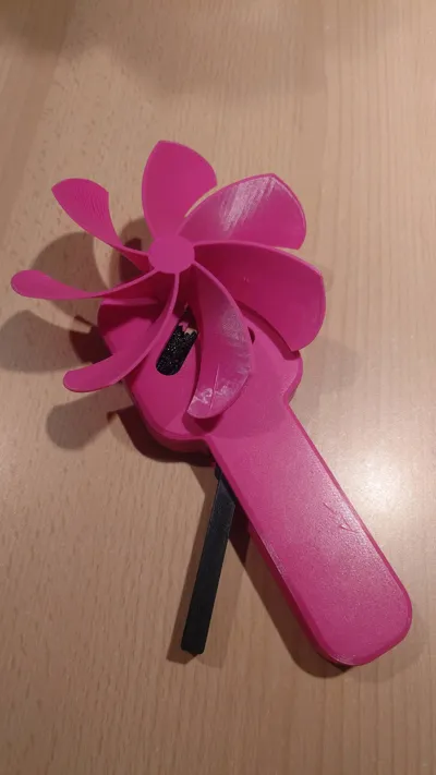 Manual Fan V2.0 by YG3D MakerWorld: Download Free 3D Models