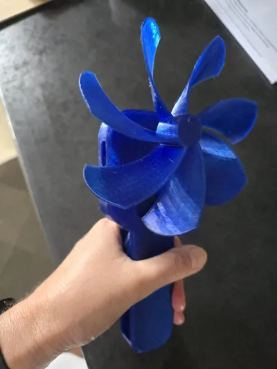 Manual Fan V2.0 - Free 3D Print Model - MakerWorld
