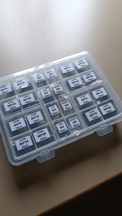 Werckmann / ACTION Organizer Box Inlays by LucMeister - MakerWorld