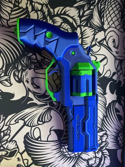 Cyberpunk 2077 – Malorian Overture Short Barrel by 3dwb MakerWorld ...