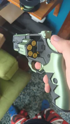 Cyberpunk 2077 – Malorian Overture Short Barrel - Free 3D Print Model ...
