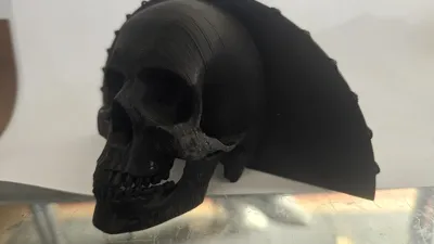 Human Skull Shelf - Free 3D Print Model - MakerWorld