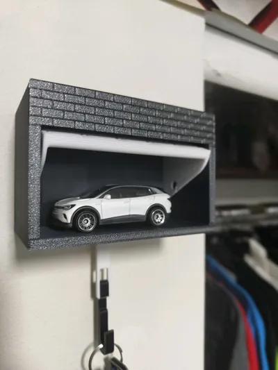 Billboards for garage key holders by 小厮工作室 MakerWorld: Download Free 3D ...