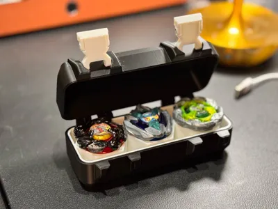 Rugged Beyblade X Deck Box - Free 3D Print Model - MakerWorld