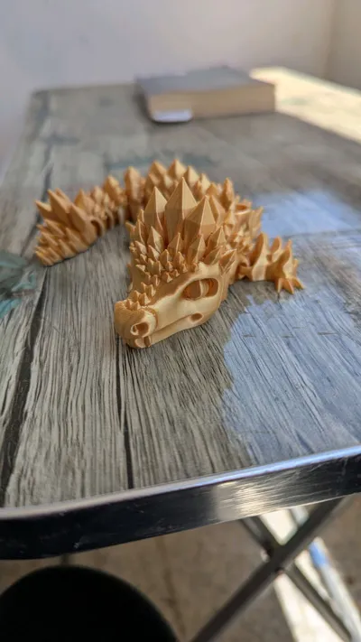 Crystalline Dragon winged and wingless - A1 mini! by Insectium3D ...