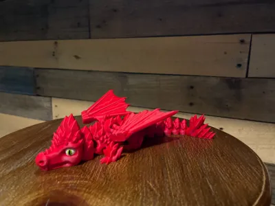 Crystalline Dragon winged and wingless - A1 mini! by Insectium3D ...