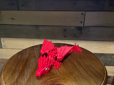 Crystalline Dragon winged and wingless - A1 mini! by Insectium3D ...