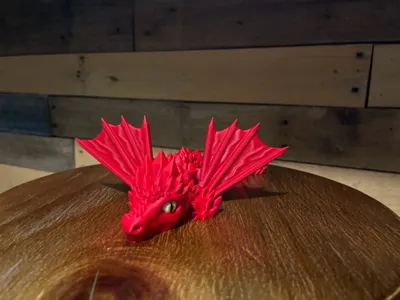 Crystalline Dragon winged and wingless - A1 mini! by Insectium3D ...