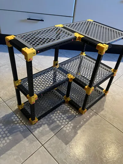 Modular Shelf for HomeRacker by KellerLab MakerWorld: Download Free 3D Models