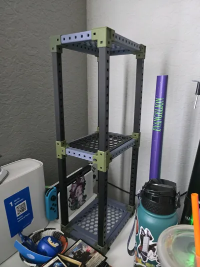 Modular Shelf for HomeRacker by KellerLab MakerWorld: Download Free 3D Models