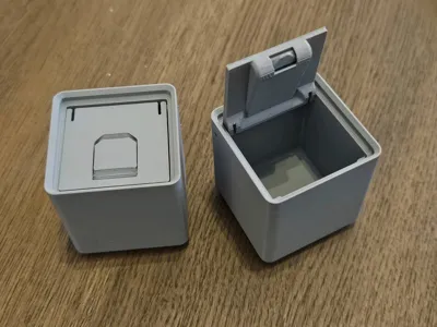 Gridfinity 1x1 Bins with Latching Lids v1.0 - Free 3D Print Model ...