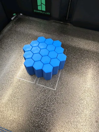 Honeycomb Fidget - Large Vertical Flush Object by Ninjake 3Designs ...