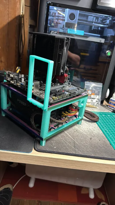 PC Test Bench Case mATX ITX by Maker_3DP MakerWorld: Download Free 3D ...