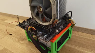 PC Test Bench Case mATX ITX by Maker_3DP MakerWorld: Download Free 3D ...