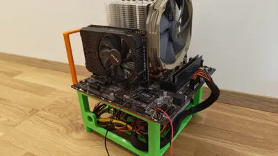 PC Test Bench Case mATX ITX by Maker_3DP MakerWorld: Download Free 3D ...