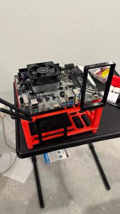 PC Test Bench Case mATX ITX by Maker_3DP MakerWorld: Download Free 3D ...