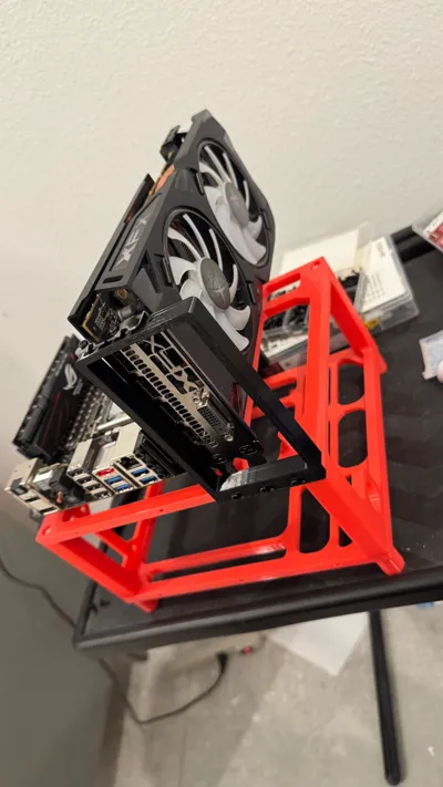 PC Test Bench Case mATX ITX - Free 3D Print Model - MakerWorld