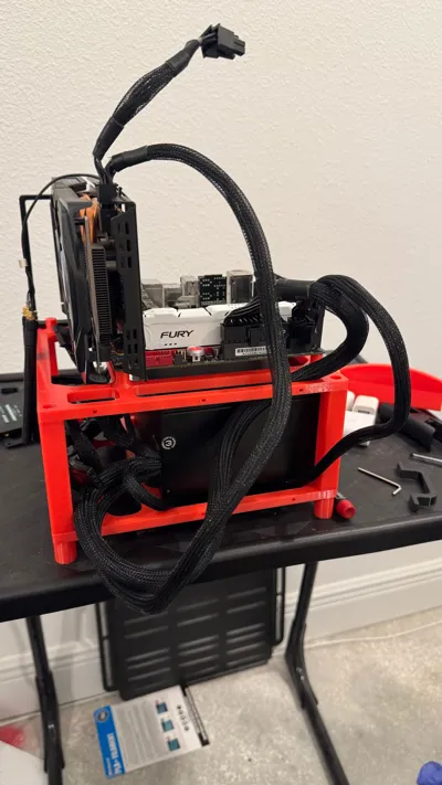 PC Test Bench Case mATX ITX by Maker_3DP MakerWorld: Download Free 3D ...