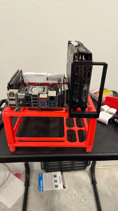 PC Test Bench Case mATX ITX by Maker_3DP MakerWorld: Download Free 3D ...