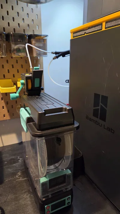 Accelerated Manual Filament Feeder - Free 3D Print Model - MakerWorld