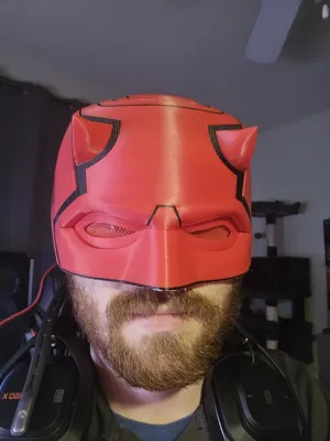 Mask Mesh V2 - Cosplay Mesh for Helmets and Masks by DiddlyBuilds MakerWorld: Download Free 3D ...